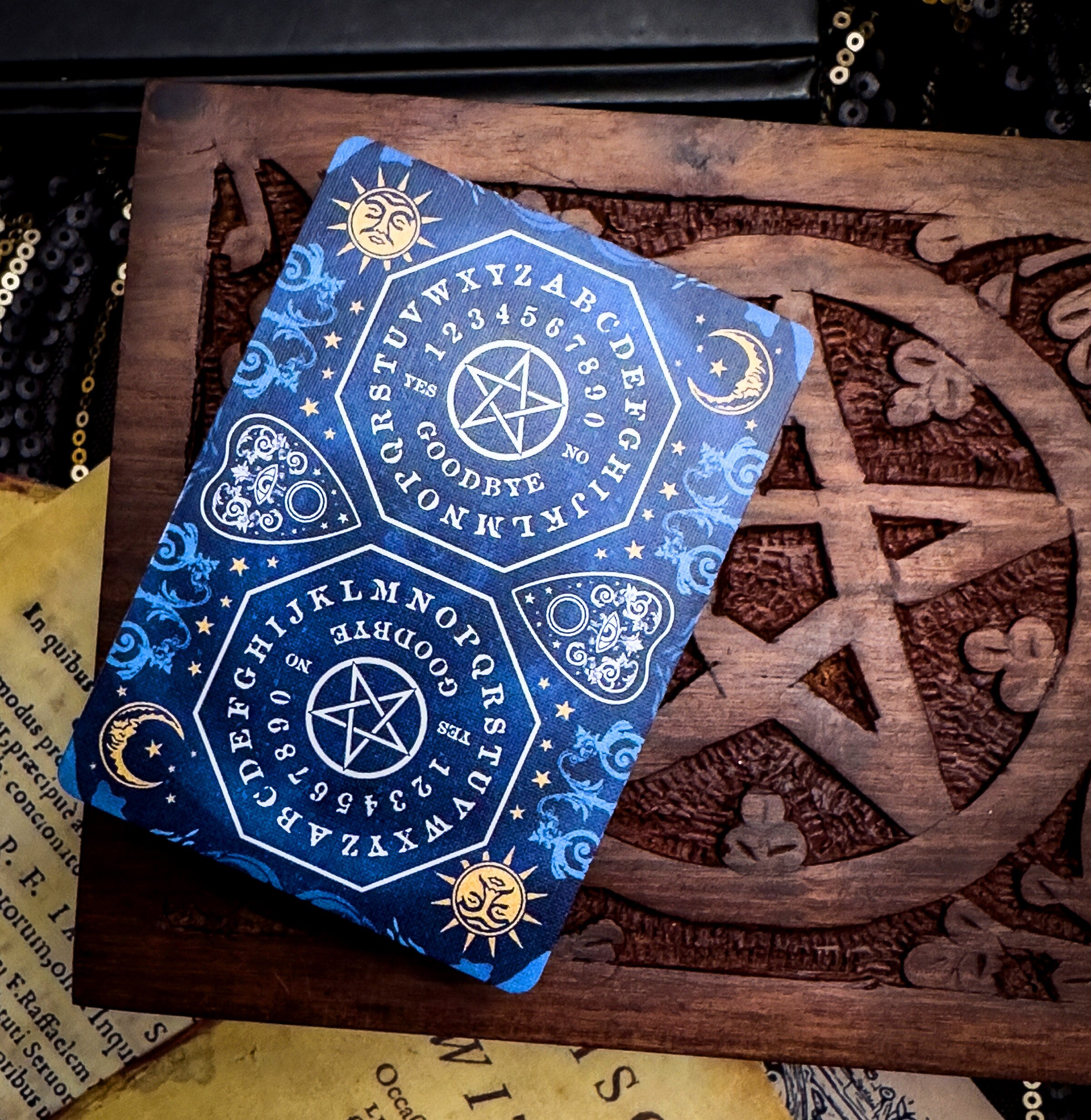Divination BLUE Playing Cards - Etsy