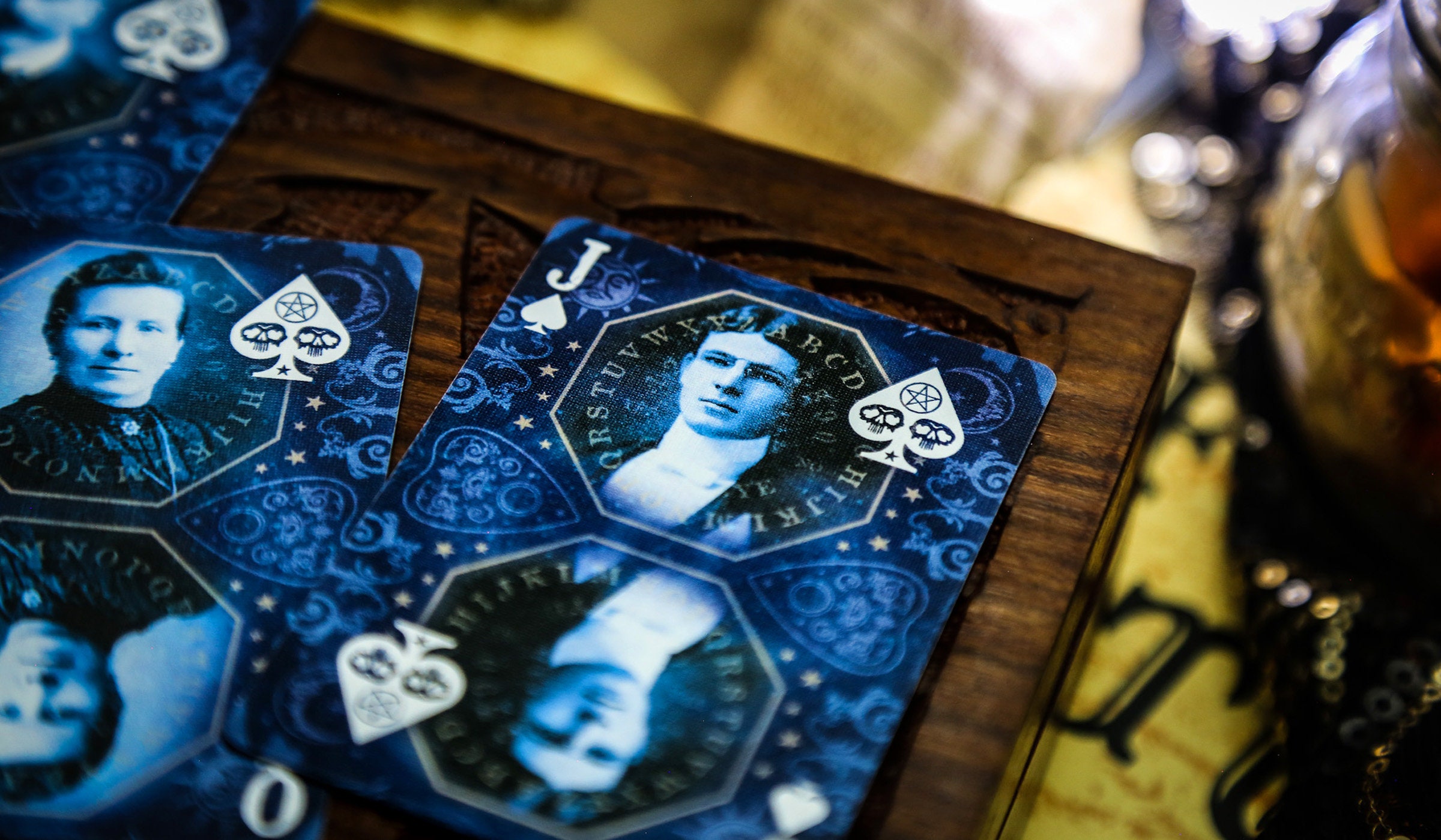 Divination BLUE Playing Cards - Etsy