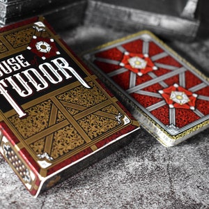 House of Tudor Playing Cards - Etsy