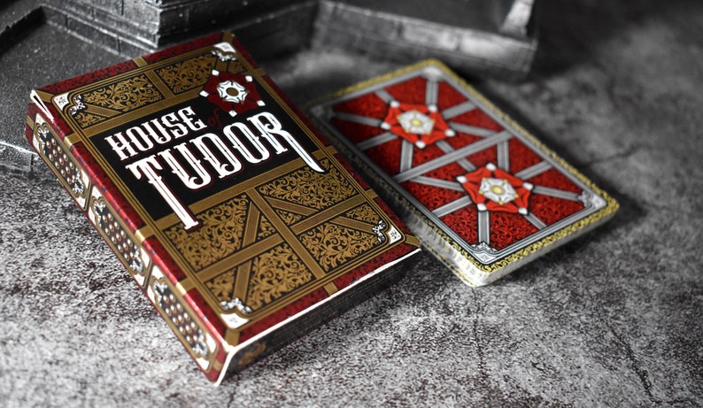 House of Tudor Playing Cards - Etsy