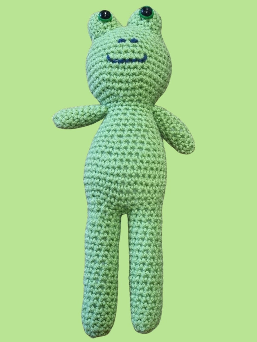 Anna the Frog (pattern) - Etsy