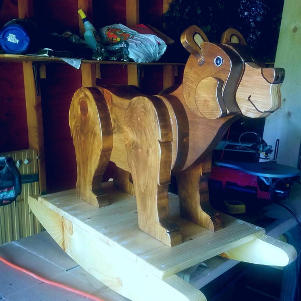 Rocking Moose - Etsy