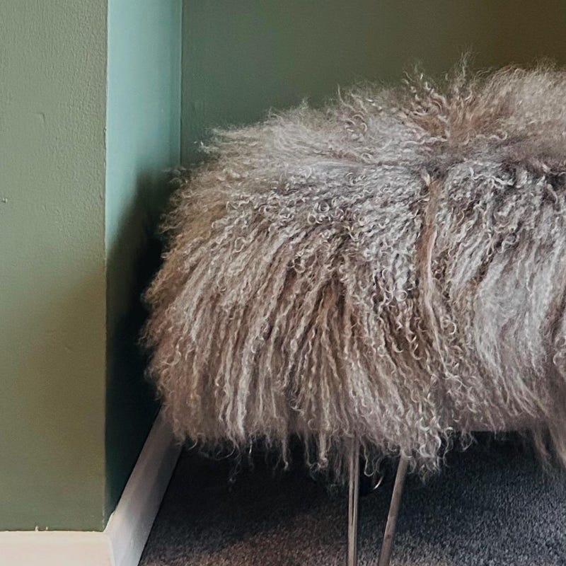 Fur Stool - Etsy