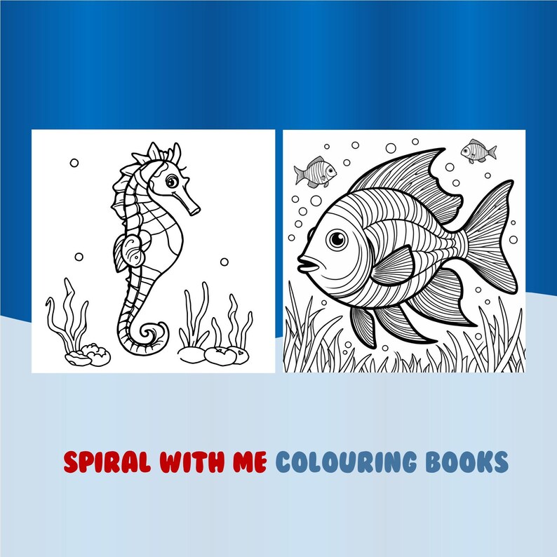 26 Sea Life Colouring Pages - Coral Reef, Fish, and Ocean Designs for ...