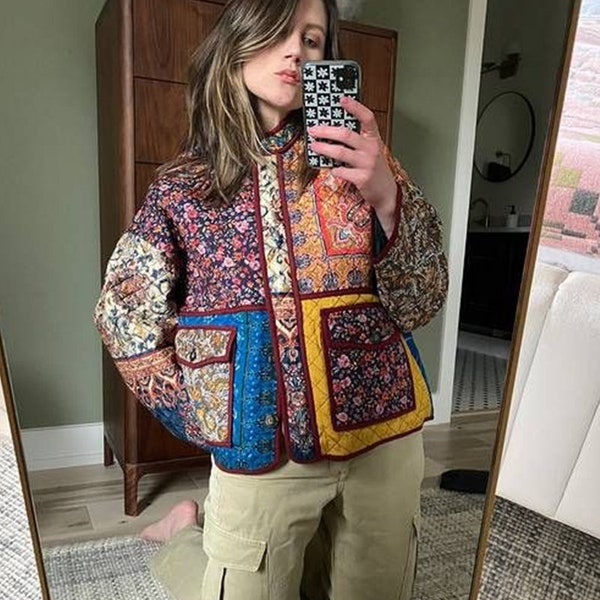 Patchwork Jacket - Etsy