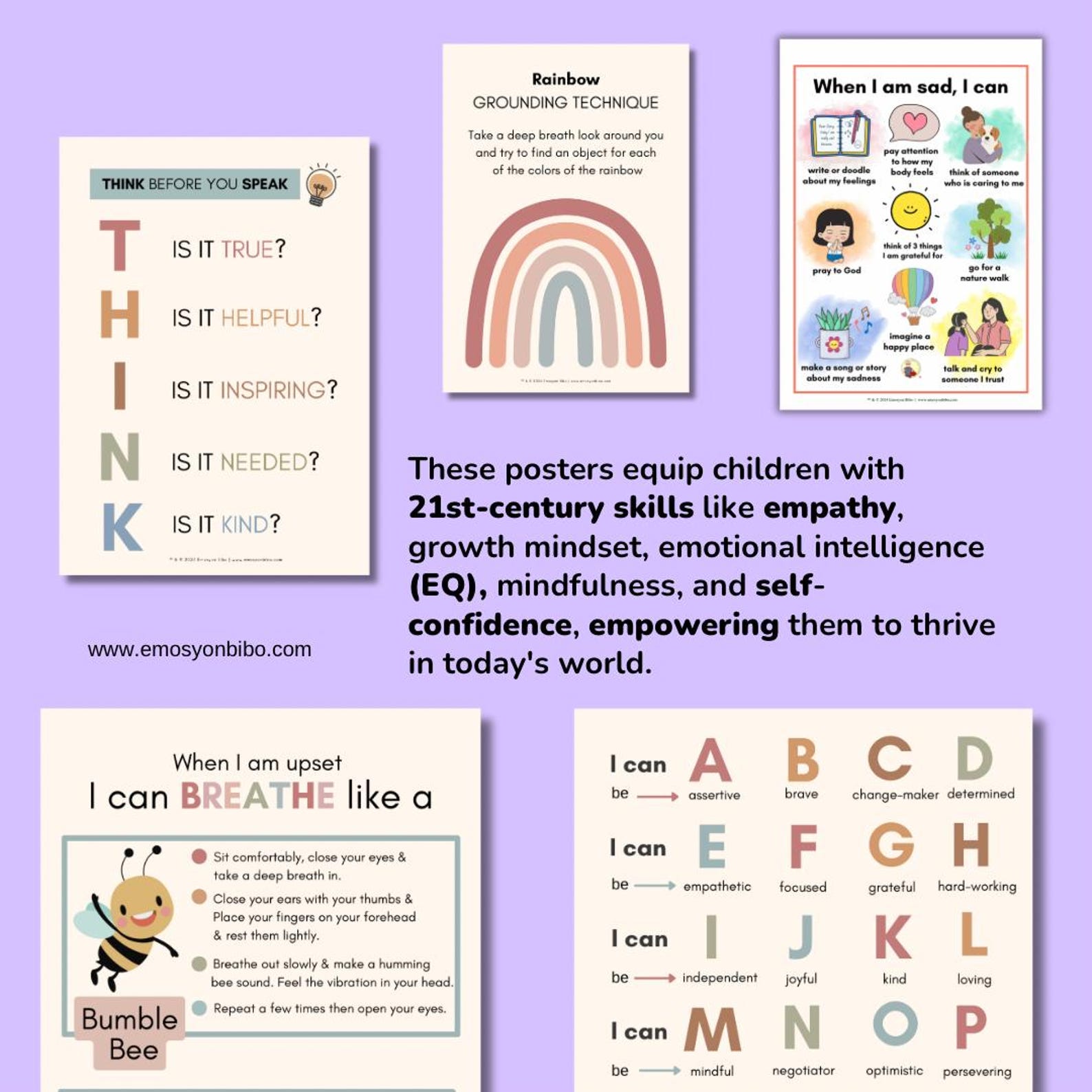 Social Emotional Learning Tools - 40 Pages Digital Printables by ...