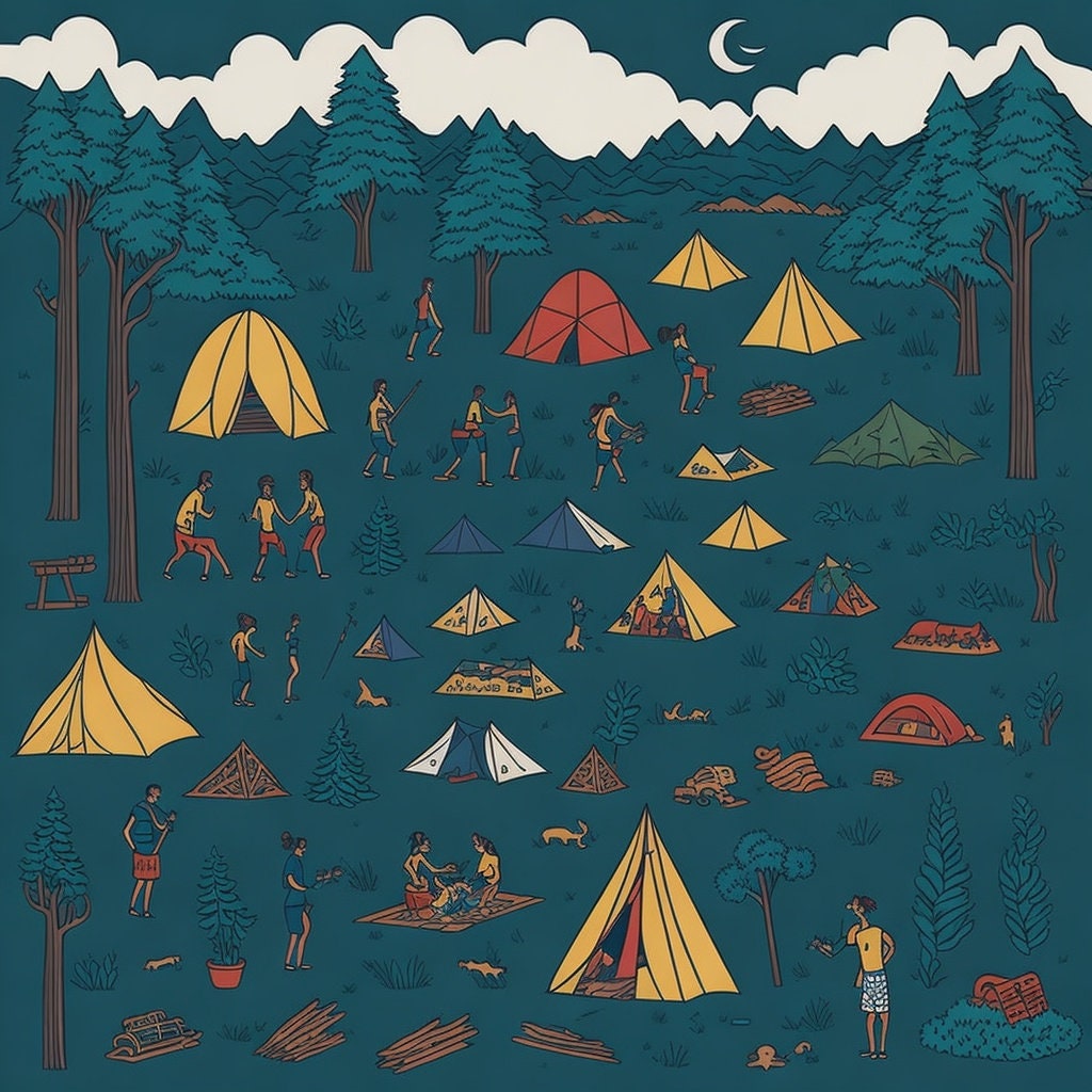 Outdoor Activities Clipart Bundle 20+ | High Resolution, Digital ...