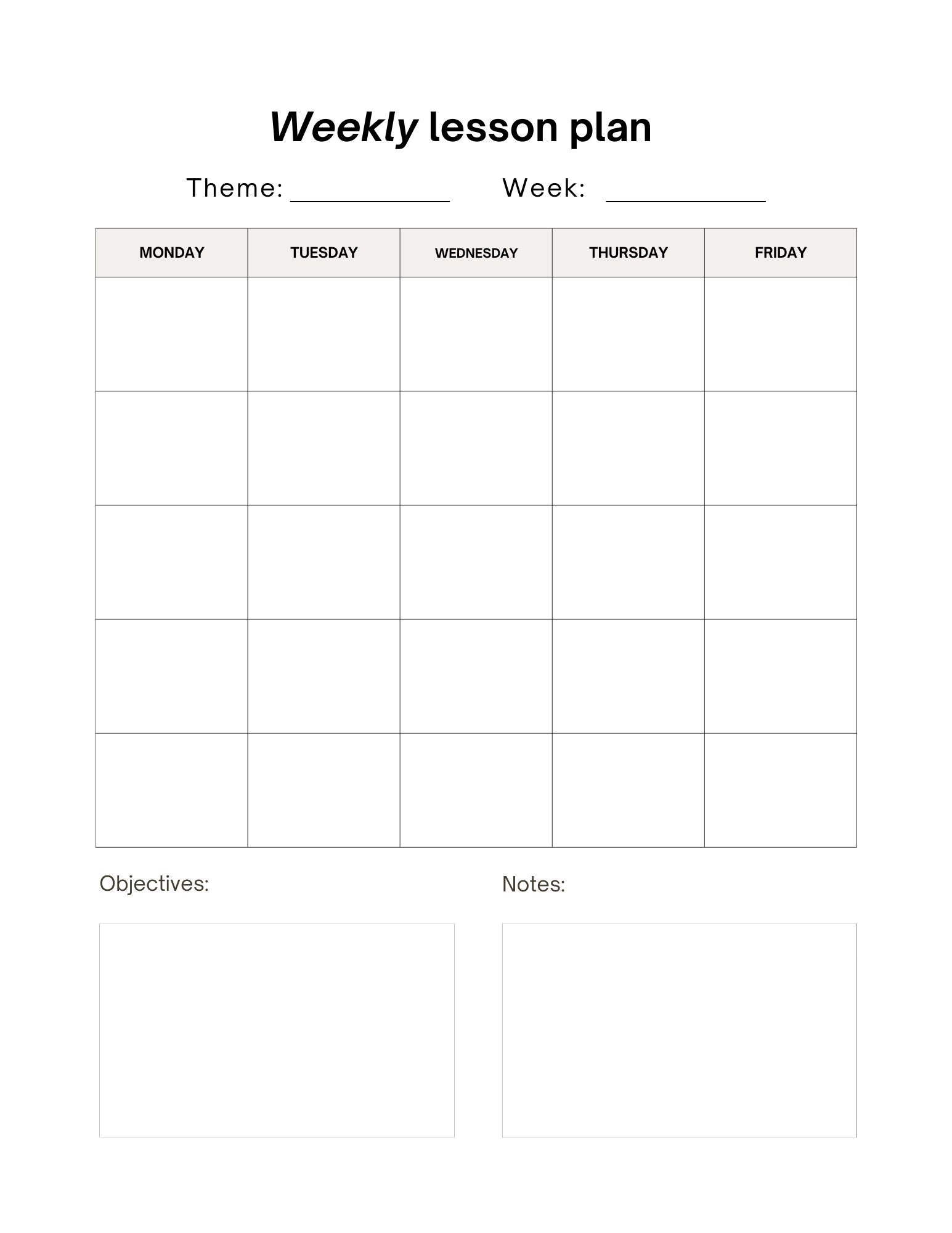 LESSON PLAN TEMPLATE - Lesson Plan Teacher’s Lesson Plan Simple Lesson ...