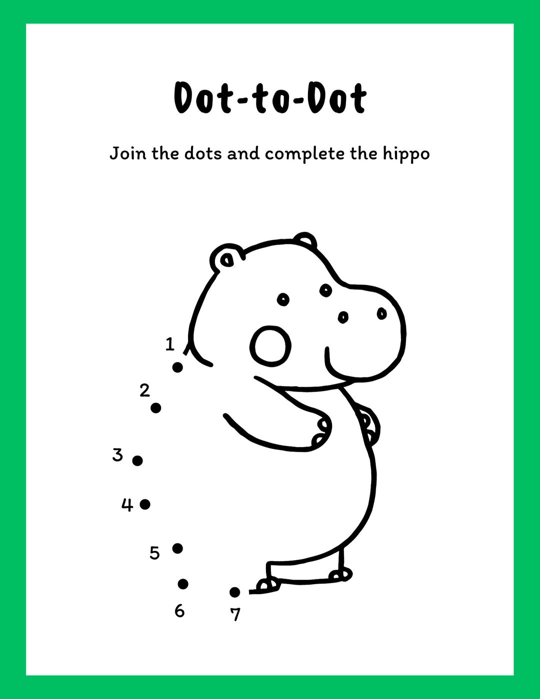 Dot to Dot Coloring Book for Kids Activity Book KDP Interior, Kids ...