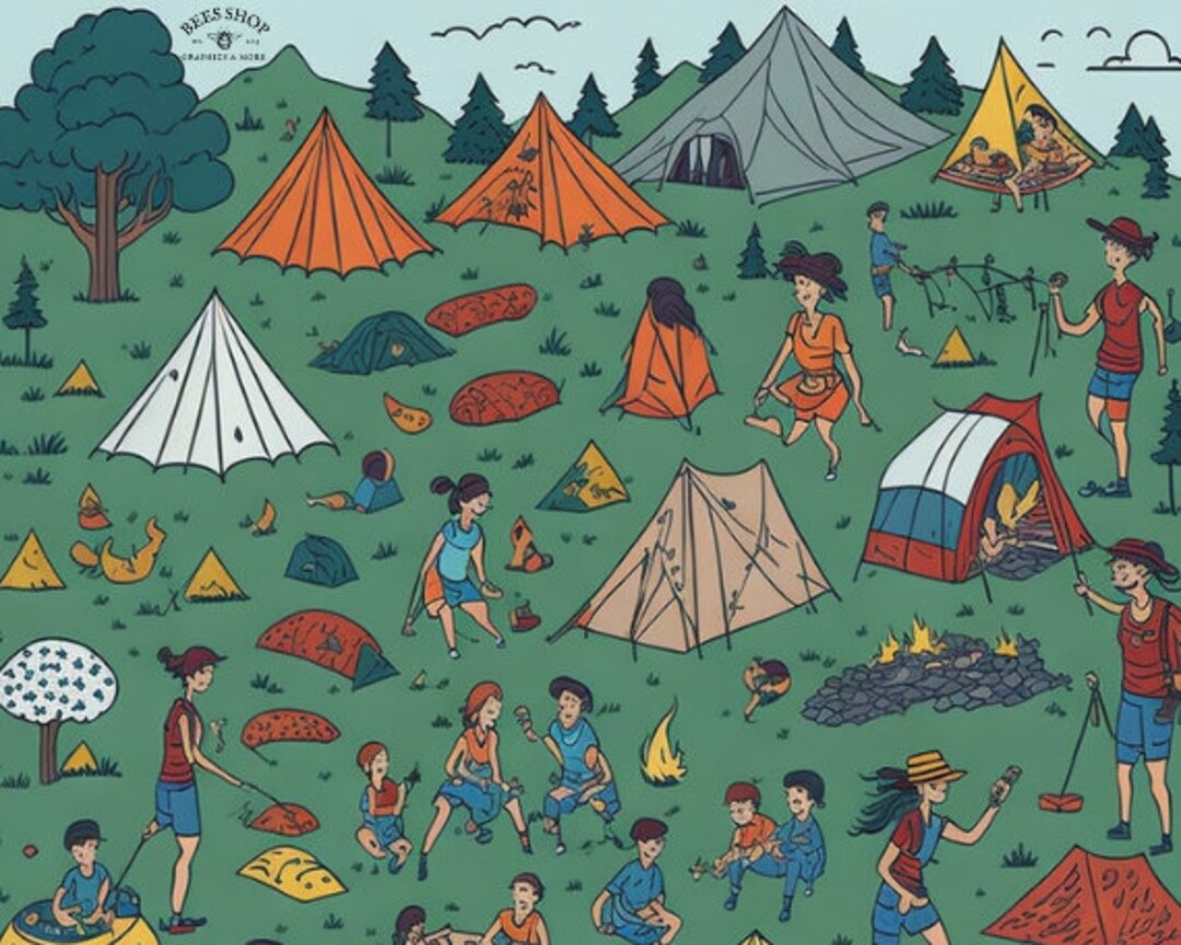 Outdoor Activities Clipart Bundle 20+ | High Resolution, Digital ...