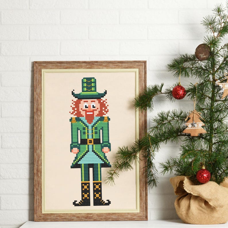Nutcracker Cross Stitch Pattern Bundle • 5 Christmas Nutcrackers ...