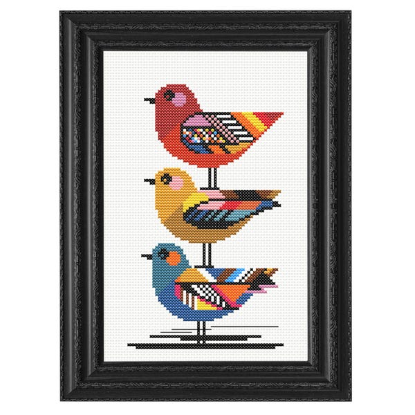 Modern Cross Stitch Pattern - Etsy