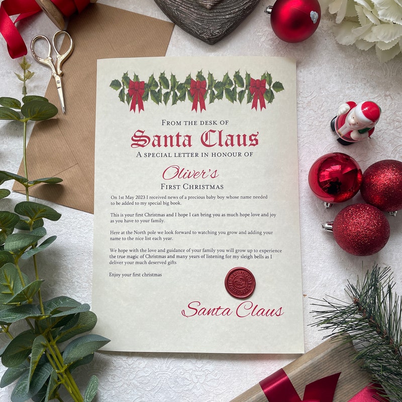 Christmas Baby Santa - Etsy