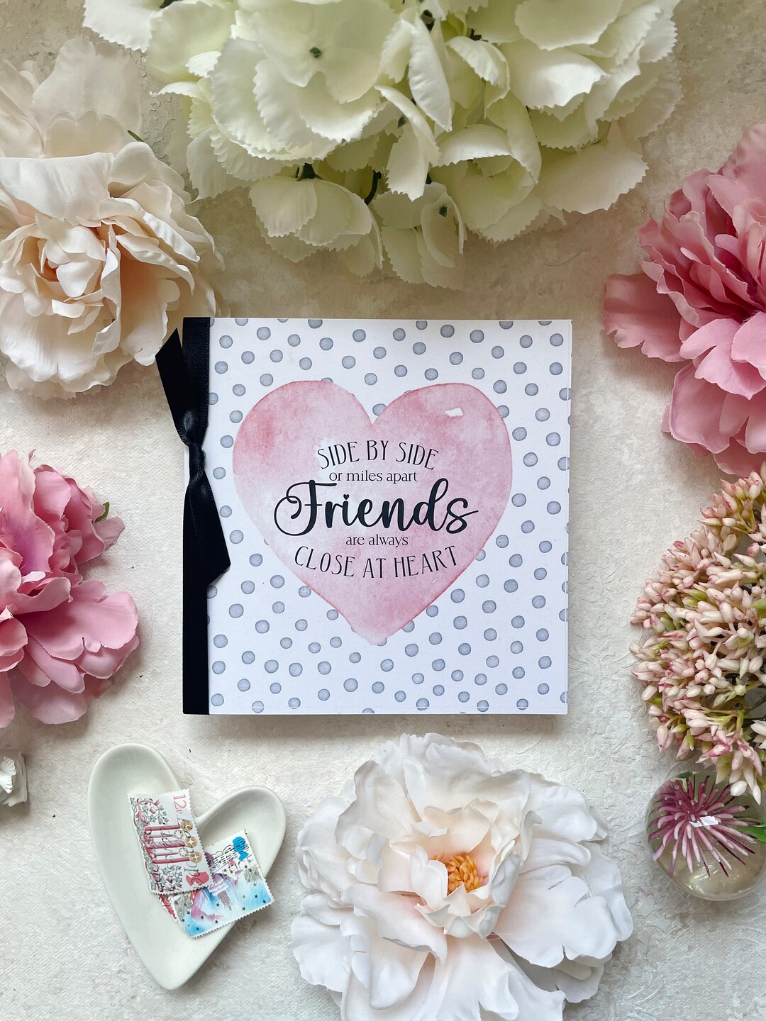 Handmade Friend Card. Birthday Card for a Special Friend. Missing You ...