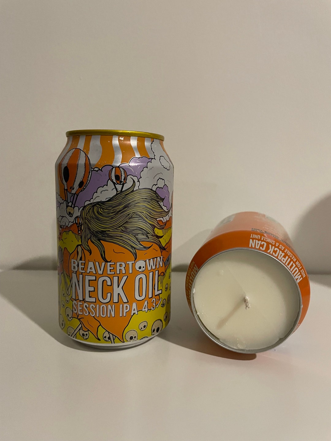 Beavertown Beer Can Candle: Vegan Soy Wax, 50+ Hour Burn Time - Etsy UK