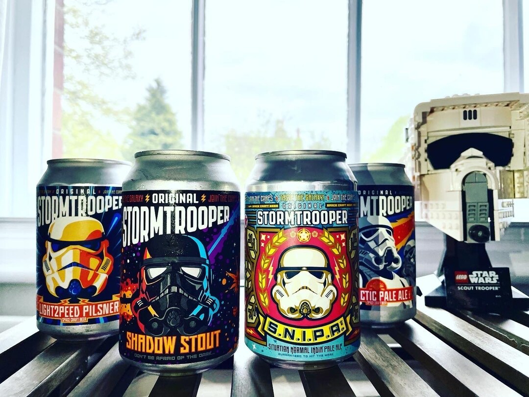 Star Wars Beer Can Candle Burns for 50 Hours 50 Fragrances Hand Crafted ...