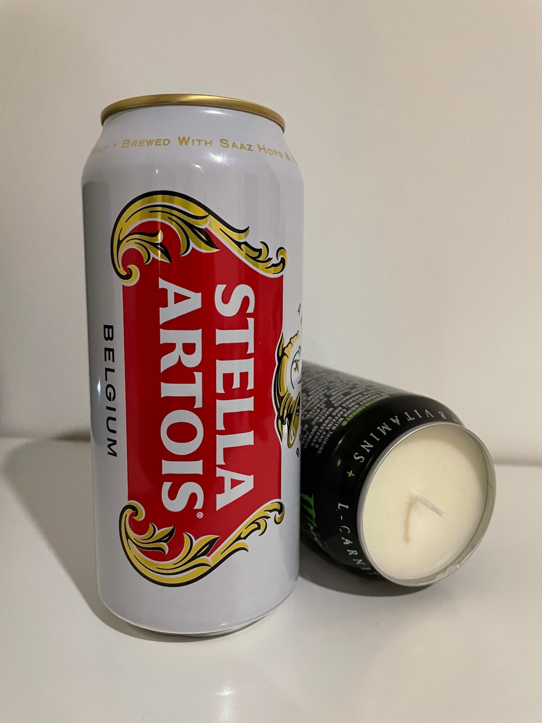 Stella Beer Can Candle 440ml | Burns for >50 Hours | >50 Fragrances ...