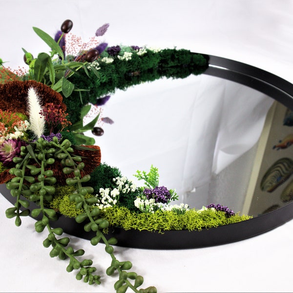 Moss Mirror - Etsy