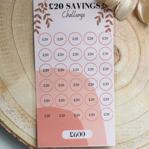 5/10/20 Pounds Savings Challenges | Money Saving Tracker | Budget ...