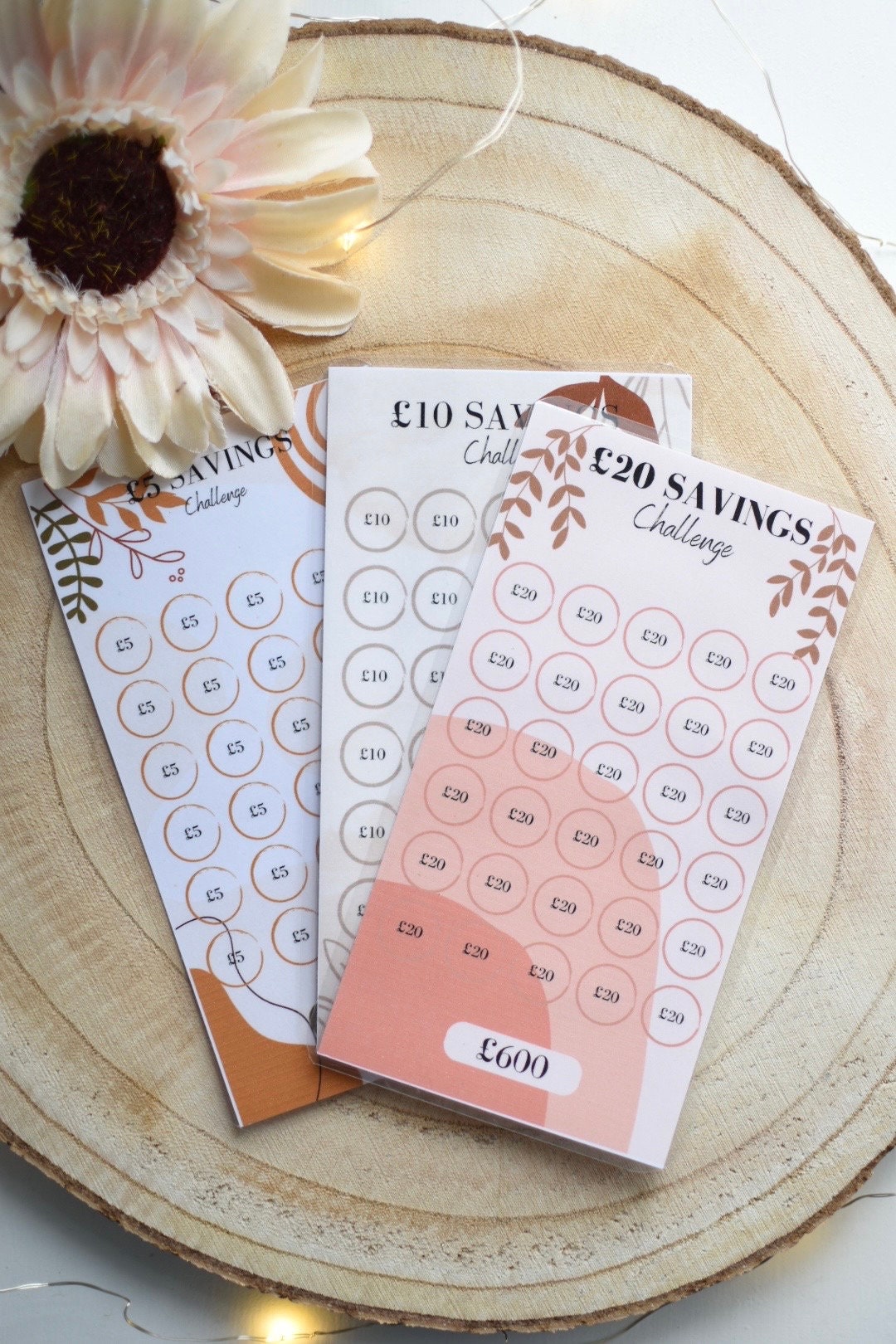 5/10/20 Pounds Savings Challenges Money Saving Tracker - Etsy UK