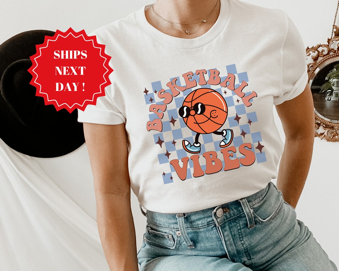 Basketball Vibes Shirt, Basketball Shirt, Game Day T-shirt, Mom ...
