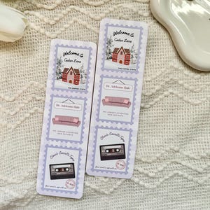 Frieda Mcfadden Inspired Bookmark | Postage Stamp Bookmark | Thriller ...