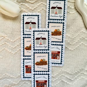 Frieda Mcfadden Inspired Bookmark | Postage Stamp Bookmark | Thriller ...