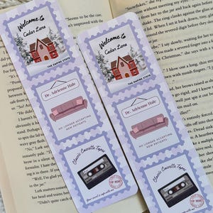 Frieda Mcfadden Inspired Bookmark | Postage Stamp Bookmark | Thriller ...