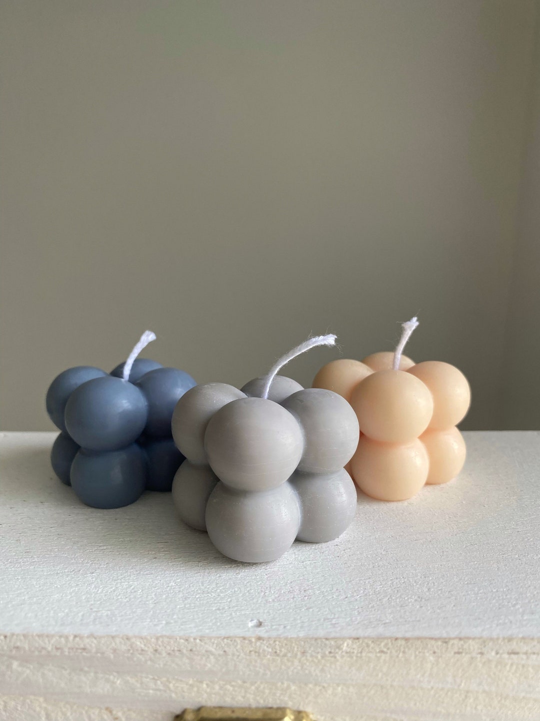 13 Color Options Mini Bubble Candles Gift Candles House - Etsy