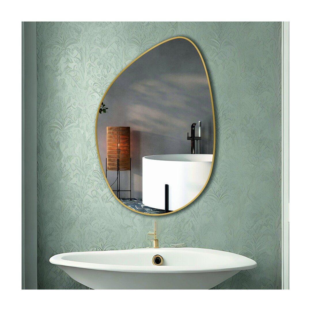 Art Deco Mirror, Farmhouse Mirror, Curved Mirror, Statement Mirror ...