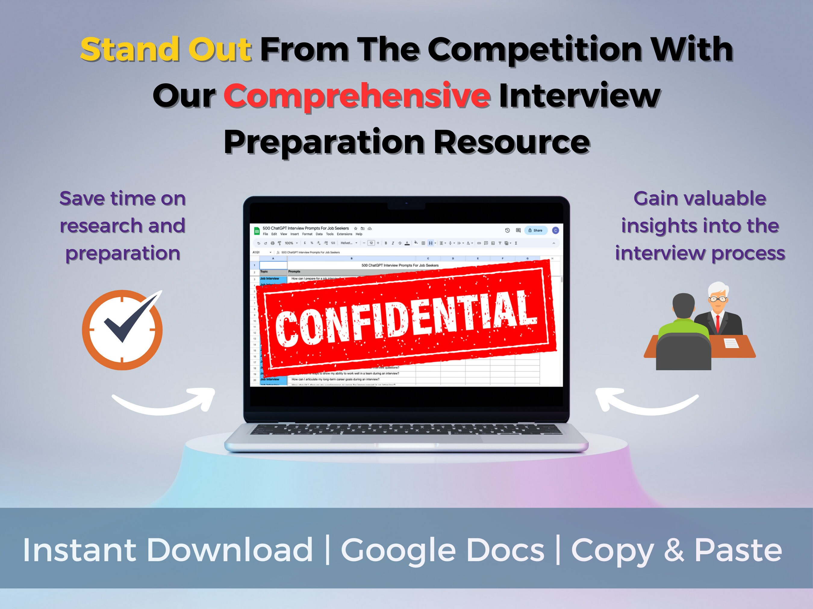 500 Chatgpt Interview Prompts for Job Seekers Job Interview Prep Ai ...