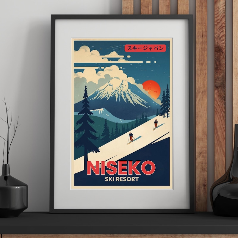 Mountain Skiing Prints - Etsy