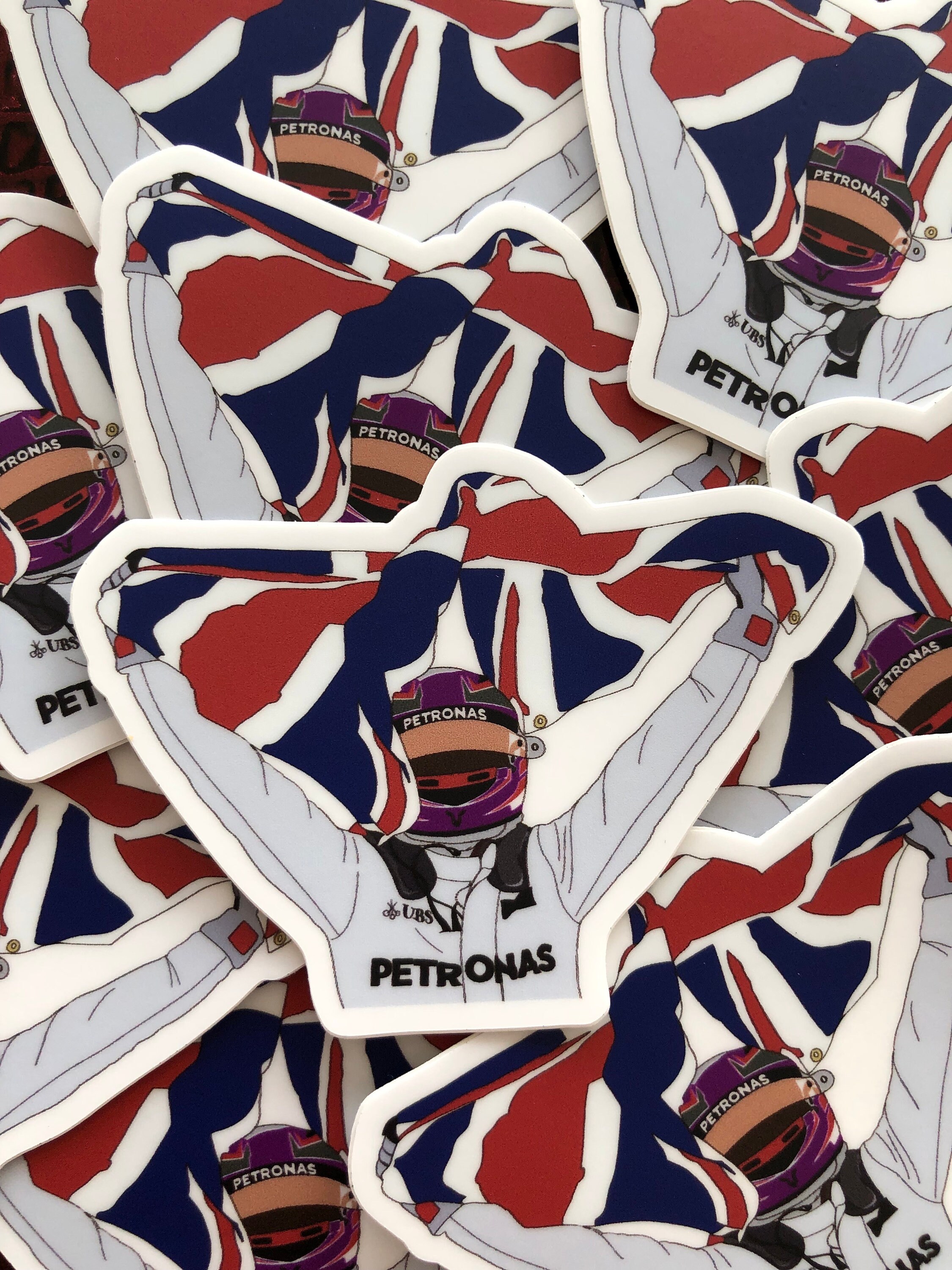 Lewis Hamilton Stickers F1 Sticker Formula 1 Sticker Formula 1 Die-cut ...