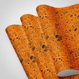 Mclaren Formula 1 Team | Wrapping Paper (3 Sheets) - Etsy