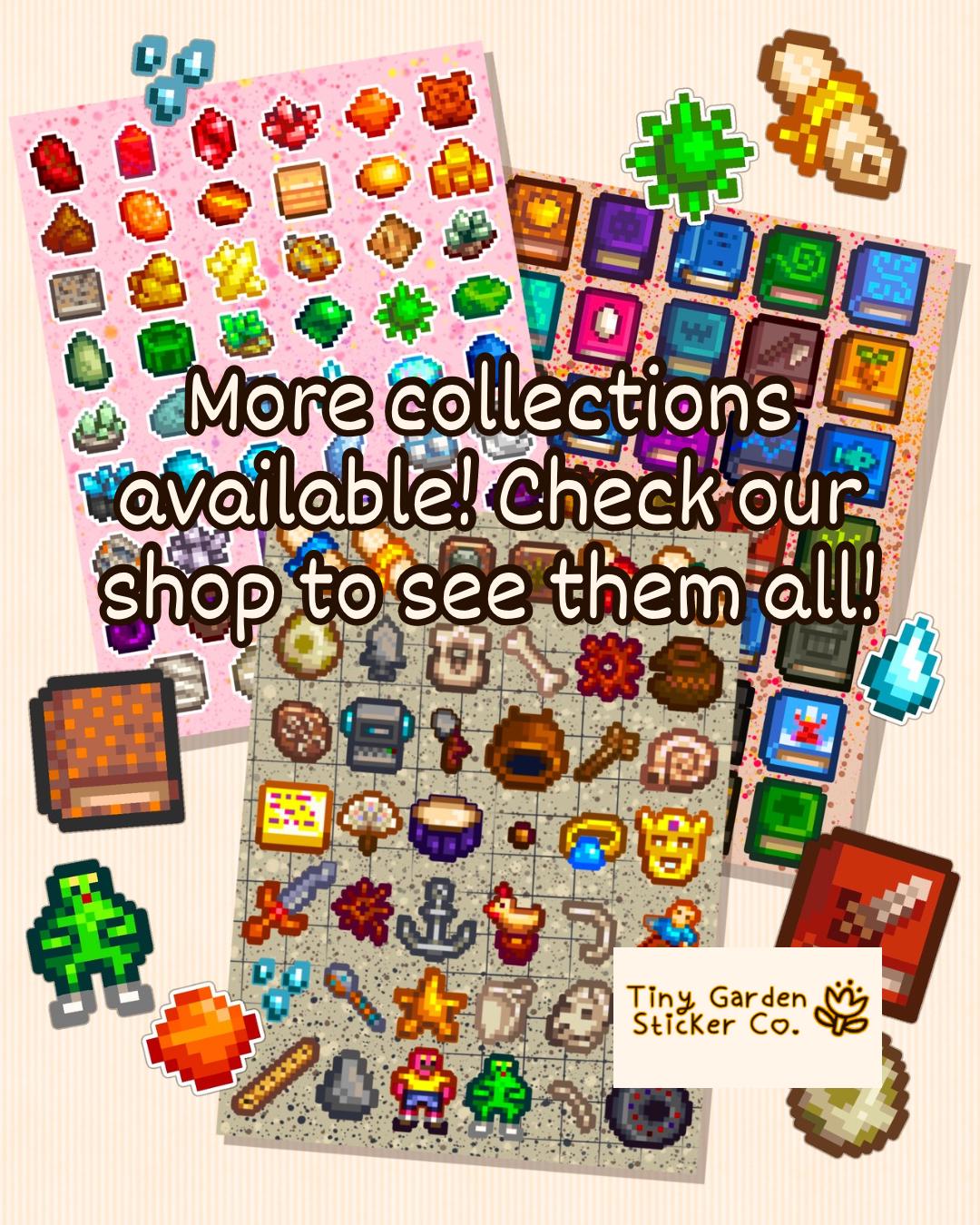 Stardew Valley Fruits Sticker Sheet Unique SDV Vinyl Stickers ...