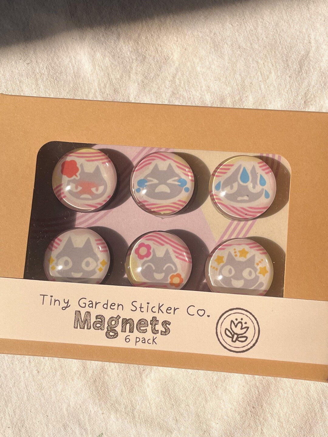 ACNH Emotes Magnet Set - 6 Pack Emojis in Animal Crossing New Horizons ...