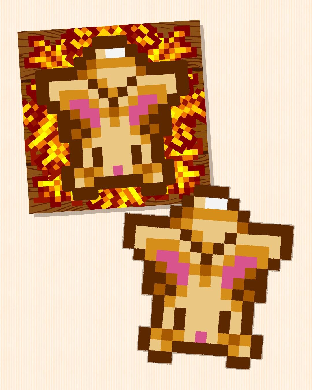 Stardew Valley Rabbit Large Size Sticker Big Bunny Decal - Etsy