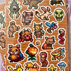 Terraria Pets Sticker Sheets | Cute Companion Stickers Inspired by ...