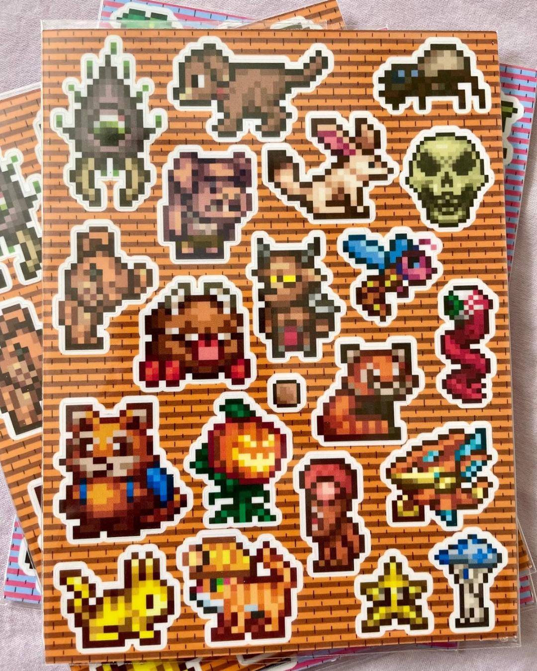 Terraria Pets Sticker Sheets | Cute Video Game Stickers - Etsy