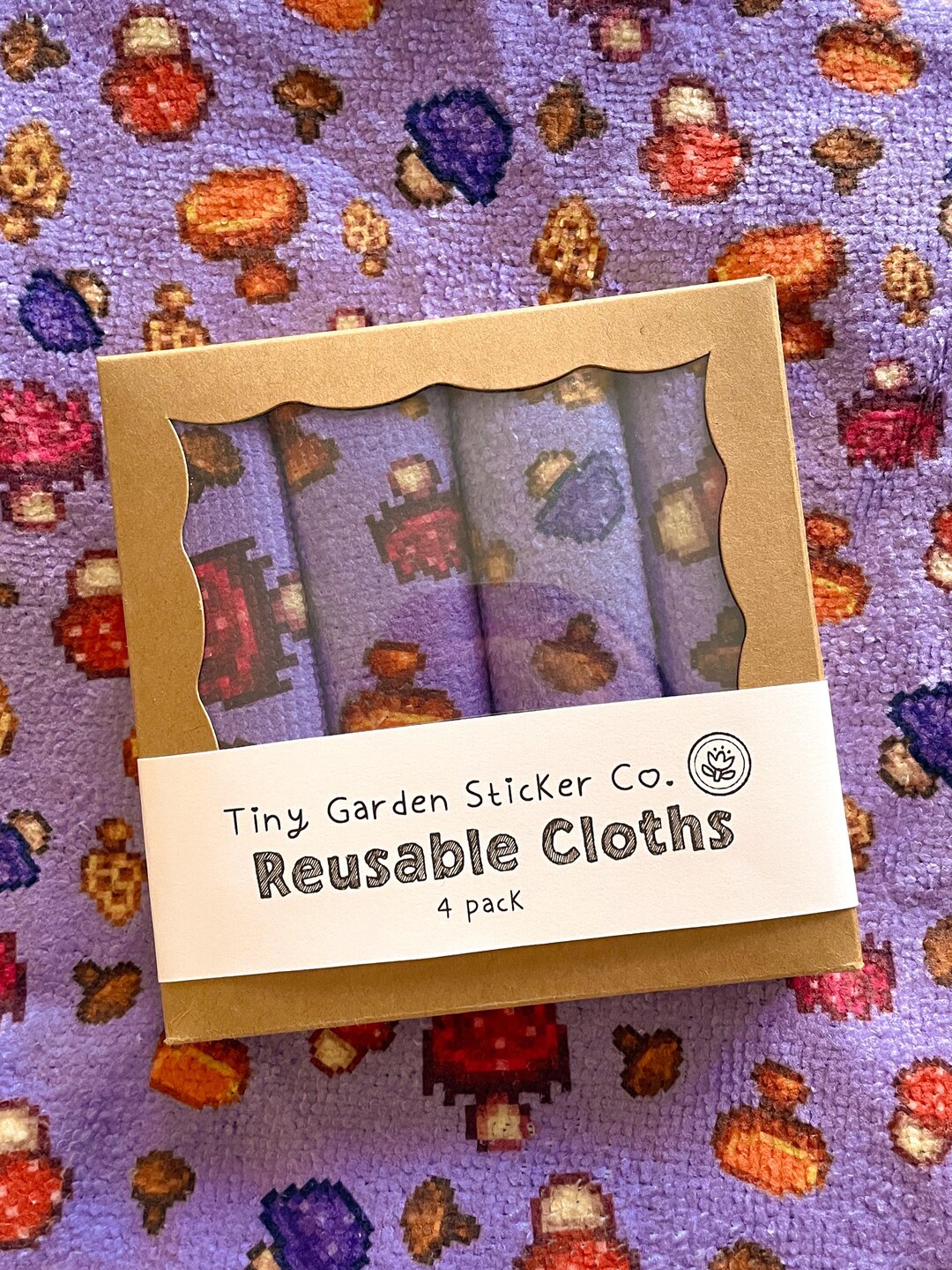 Mushrooms & Fungi Collection — Stardew Valley Inspired Microfiber Cloth ...