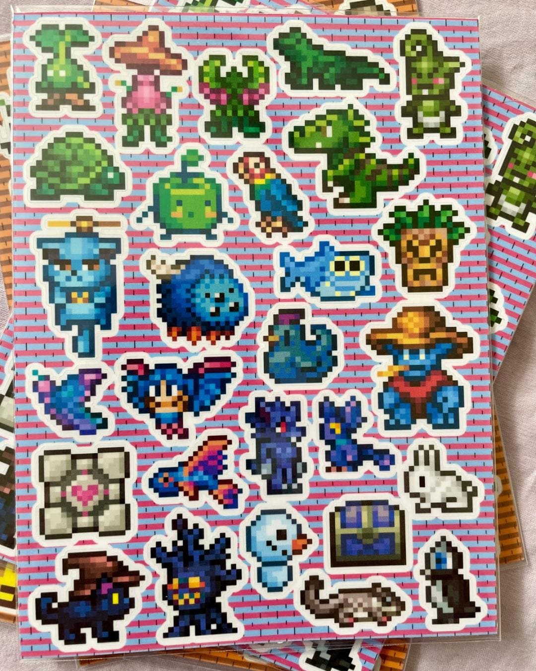 Terraria Pets Sticker Sheets | Cute Video Game Stickers - Etsy