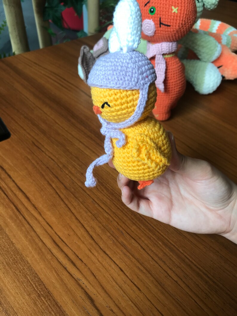 CROCHET PATTERN Amigurumi Easter Chick Pattern Crochet Chick - Etsy