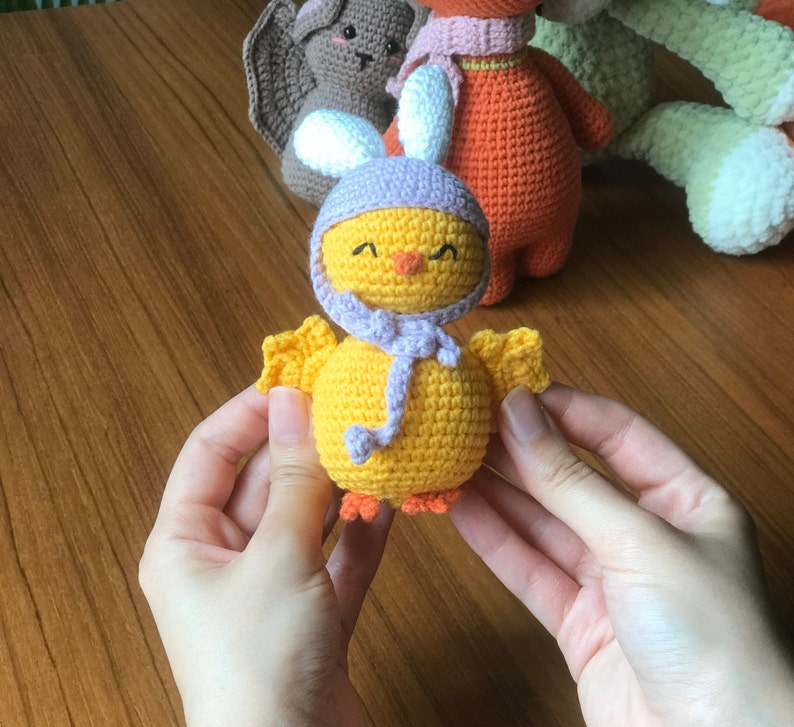 CROCHET PATTERN Amigurumi Easter Chick Pattern Crochet Chick - Etsy