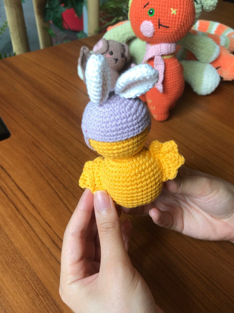 CROCHET PATTERN Amigurumi Easter Chick Pattern Crochet Chick - Etsy