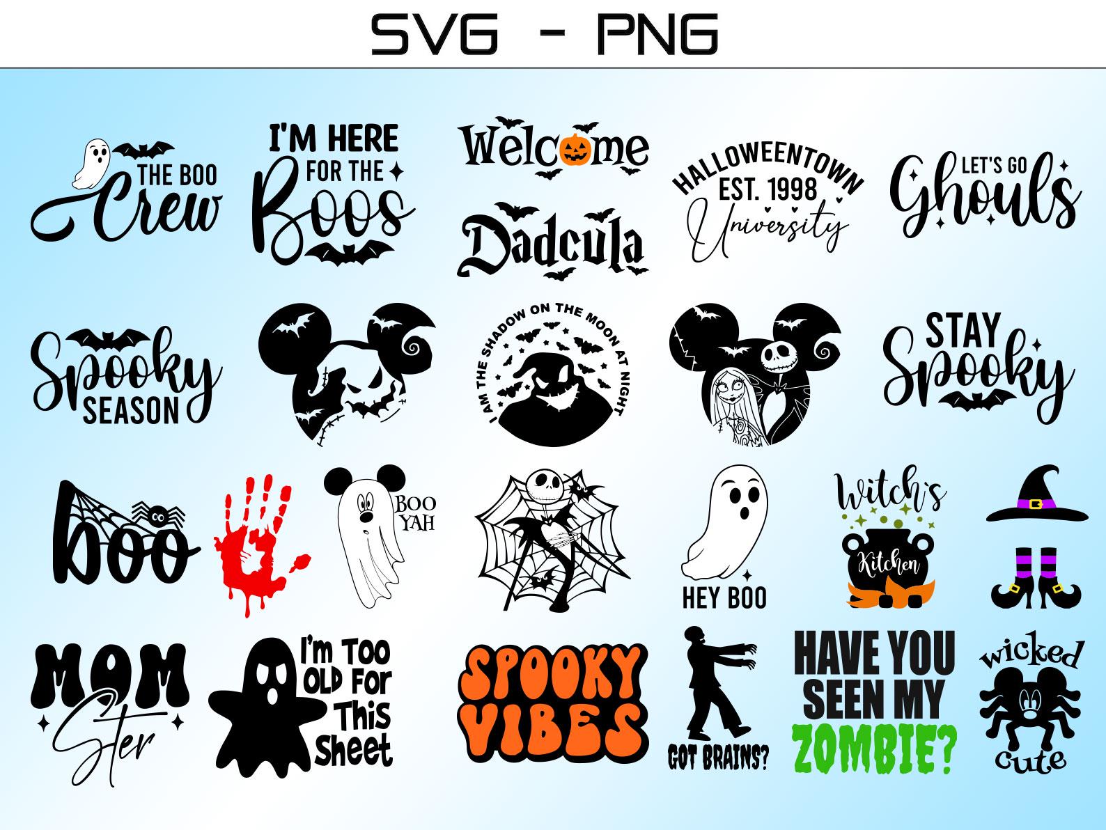 The Boo Crew SVG, I'm Here for the Boos Png, Welcome Dadcula Svg, Let's ...