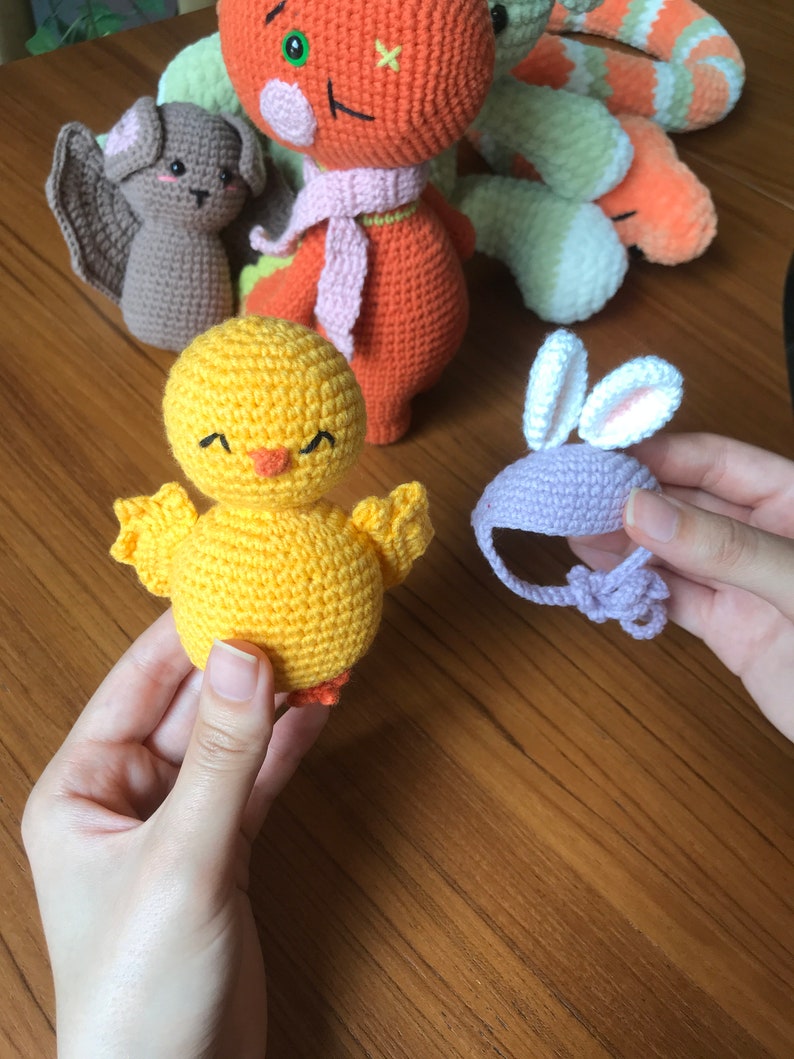 CROCHET PATTERN Amigurumi Easter Chick Pattern Crochet Chick - Etsy