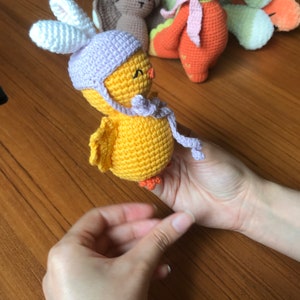 CROCHET PATTERN Amigurumi Easter Chick Pattern Crochet Chick - Etsy