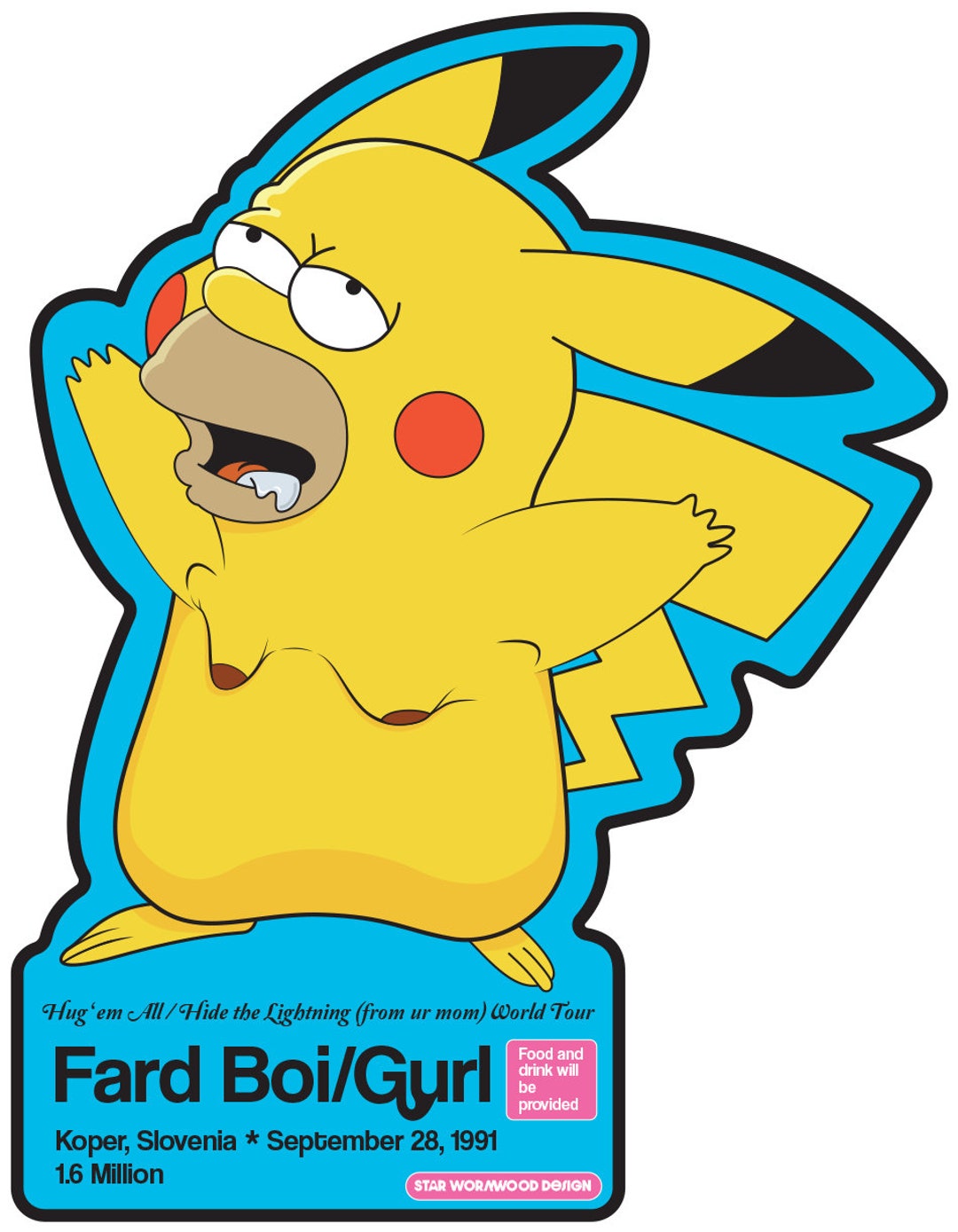 Sticker, Stickers, Weird, the Simpsons Sticker, Pokemon Sticker ...