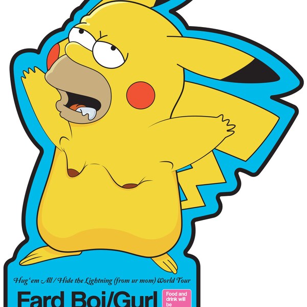 Pikachu Simpsons - Etsy