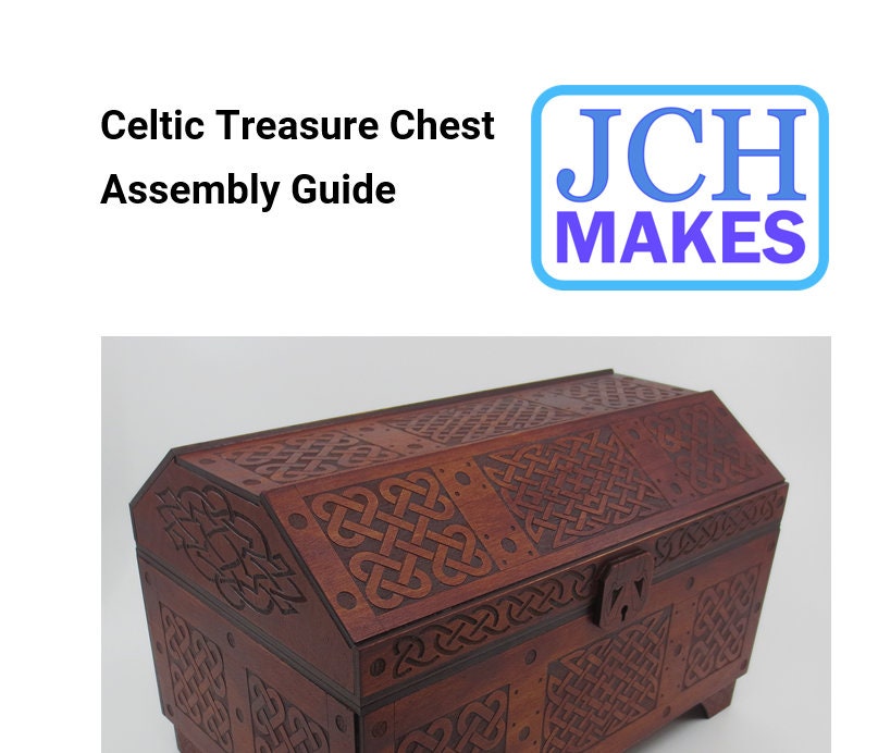 Celtic Treasure Chest Digital Download SVG for Laser - Etsy